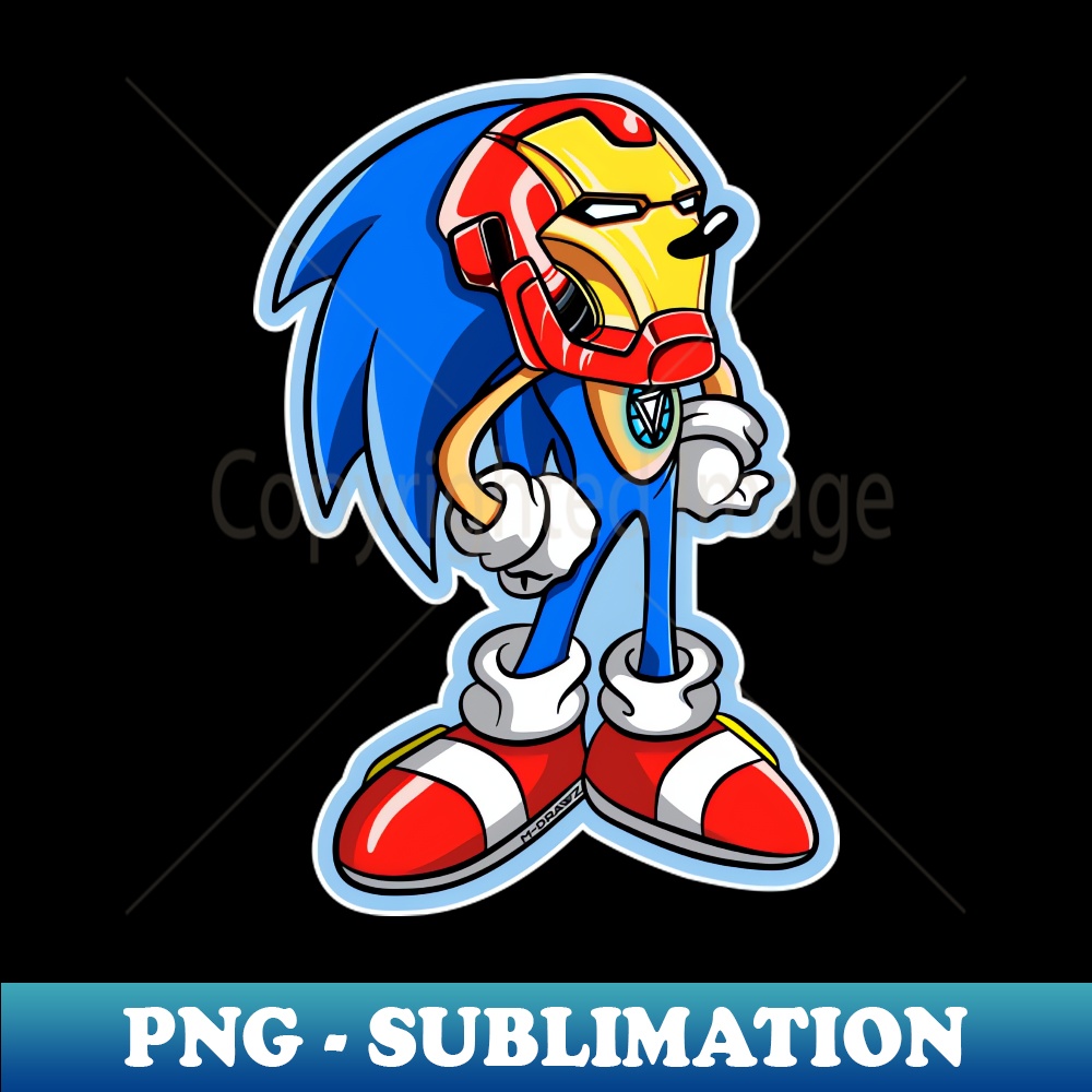 Iron Sonic - Special Edition Sublimation PNG File - Unleash - Inspire ...