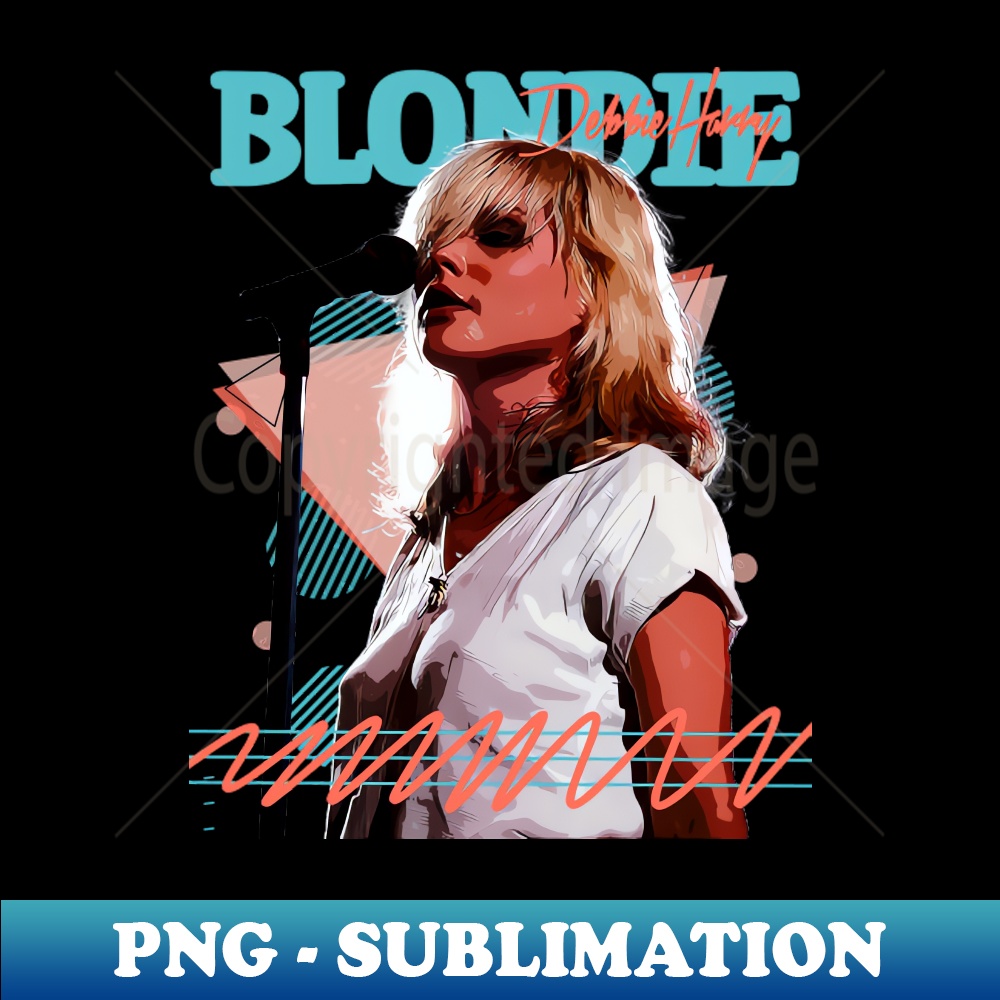 Blondie Fan Art Retro Design Vintage Debbie Harry - Artisti | Inspire ...