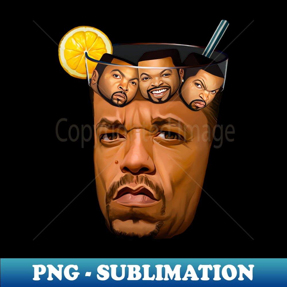 Ice-T with Ice Cube - PNG Transparent Sublimation File - Boo | Inspire ...