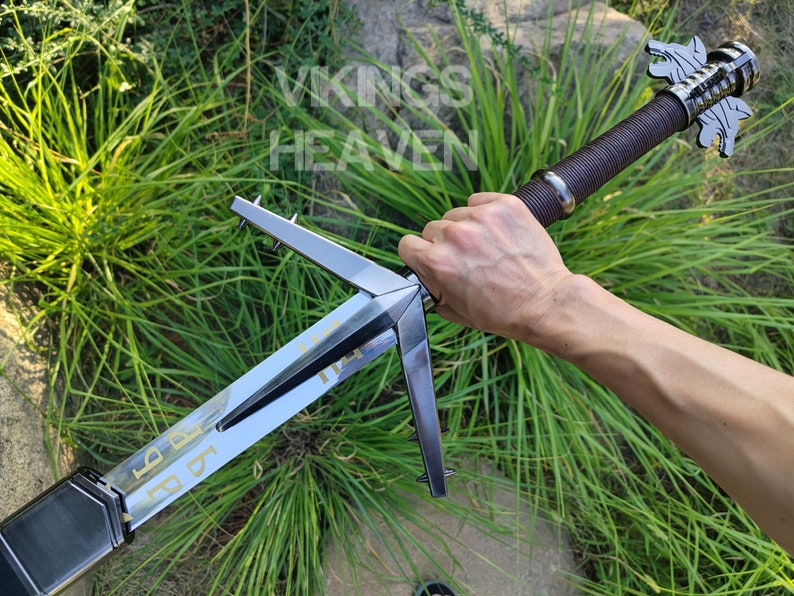 Geralt of Rivia Sword The Witcher Aerondight Game Replica - Inspire Uplift