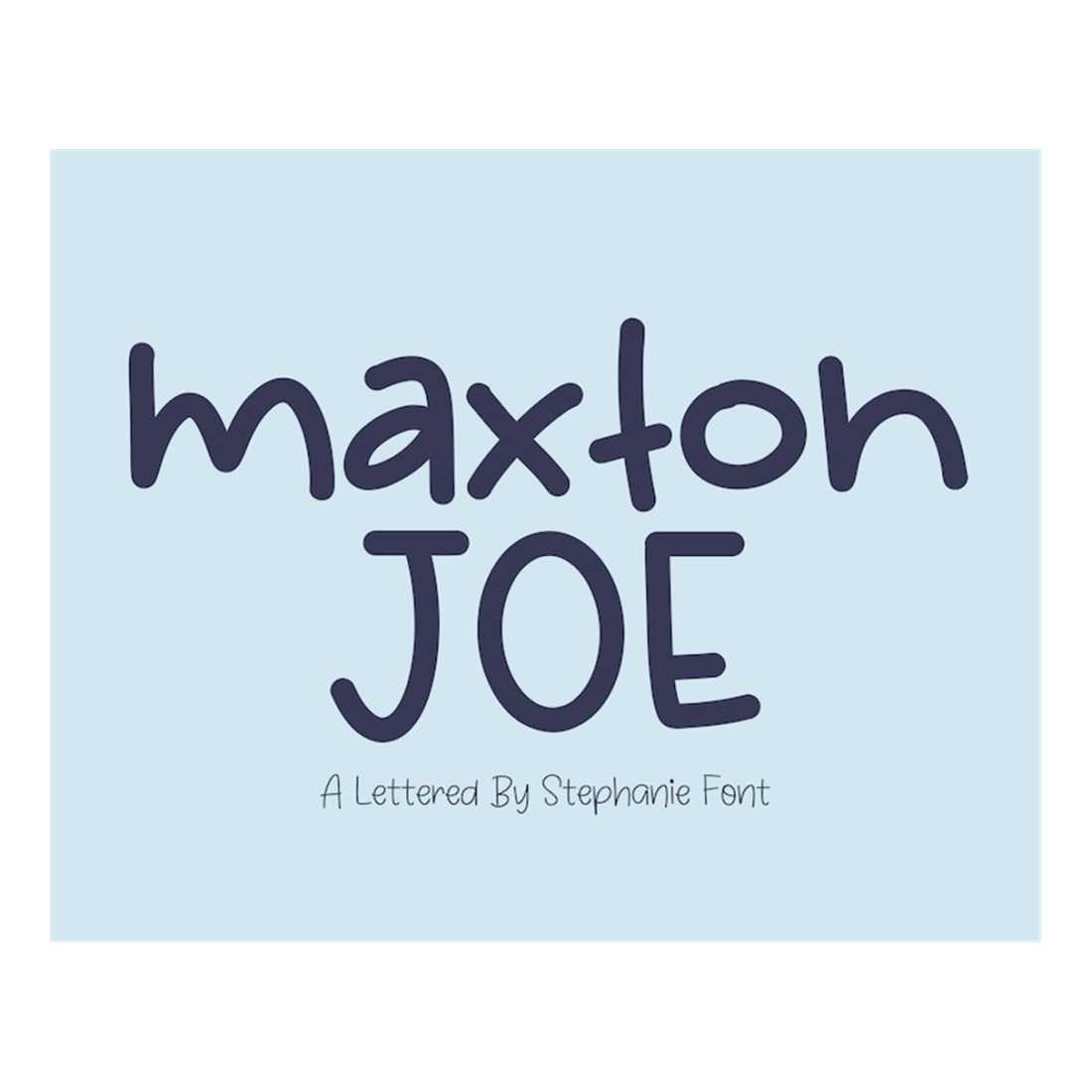 Maxton Joe Handwritten OTF font, san serif casual font, font - Inspire ...