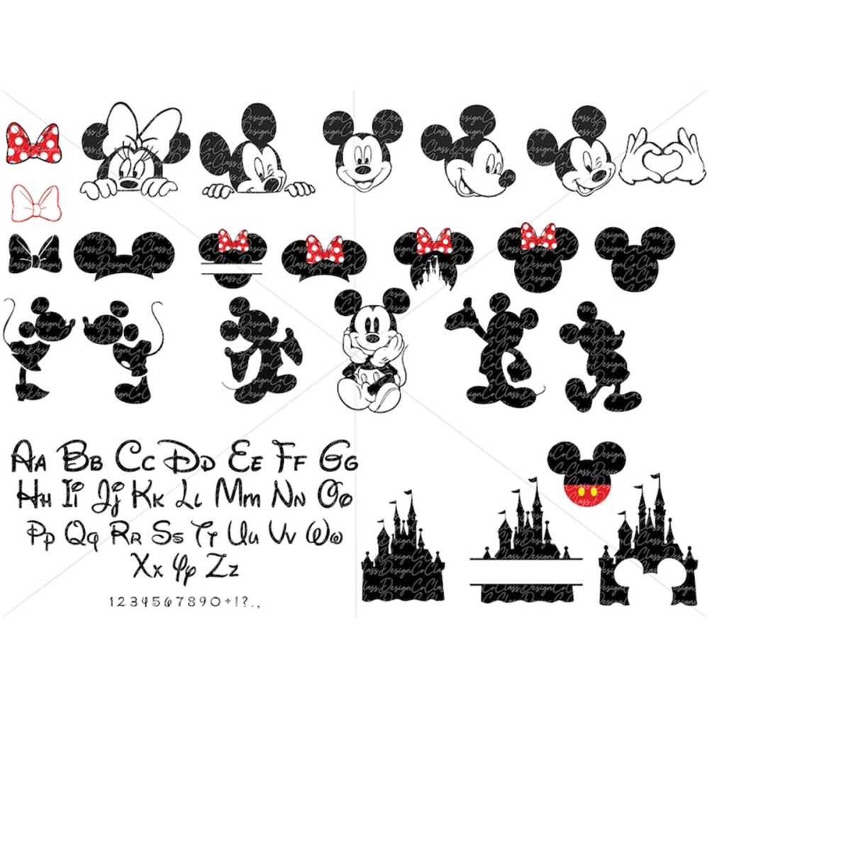 Mouse Alphabet SVG, Mouse Font SVG, Mouse Ttf Letters SVG, C | Inspire ...