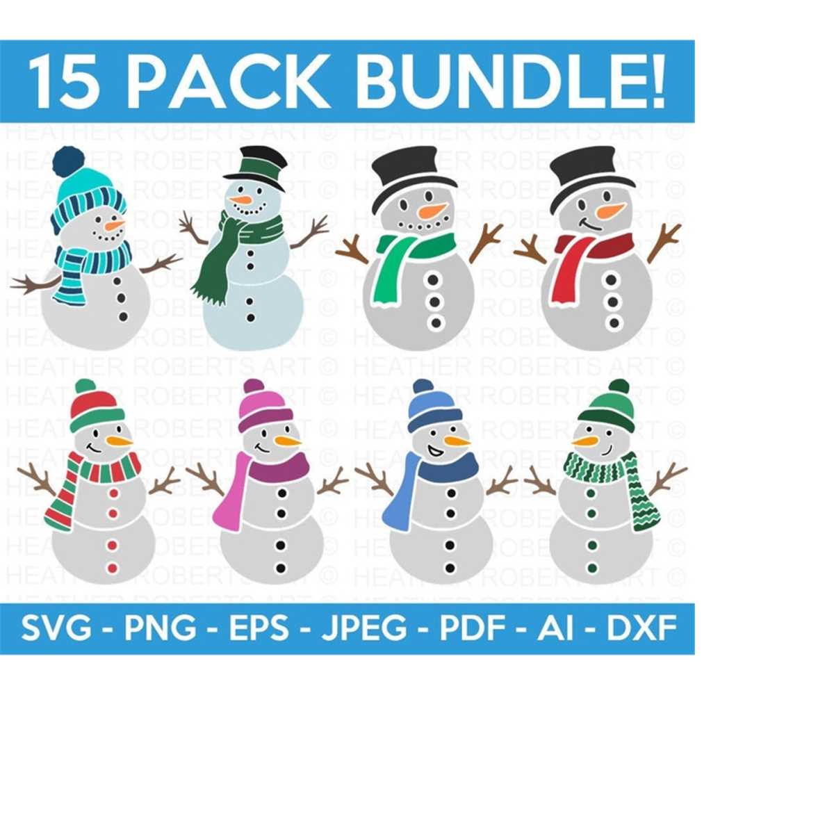 Snowman SVG Bundle, Snowman svg, Snow svg, Winter svg, Bliz - Inspire ...