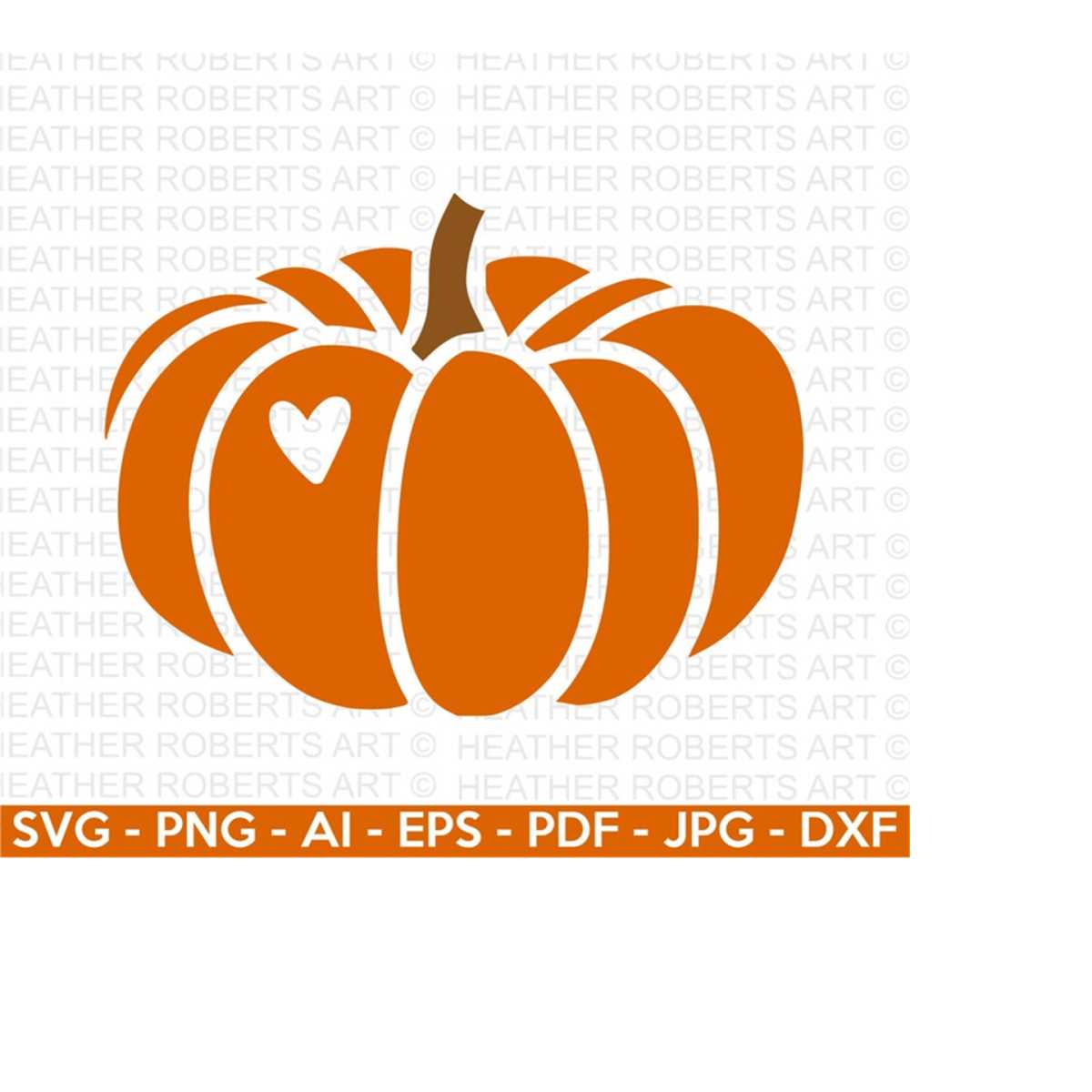 Pumpkin SVG, Heart svg, Pumpkin Clipart, Autumn svg, Fall SV | Inspire ...