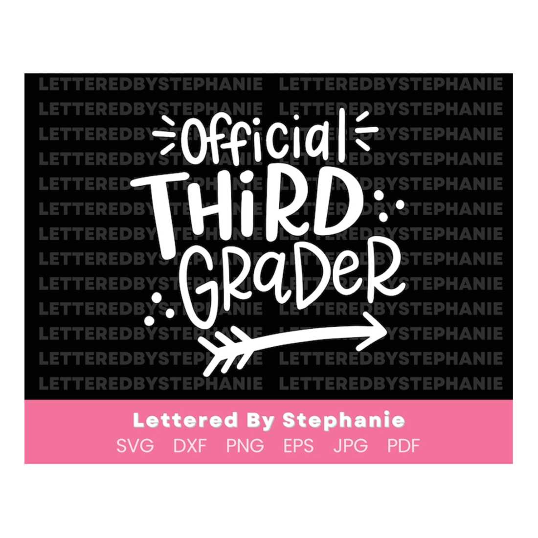 Official third Grader SVG cut file, digital file, school gra | Inspire ...
