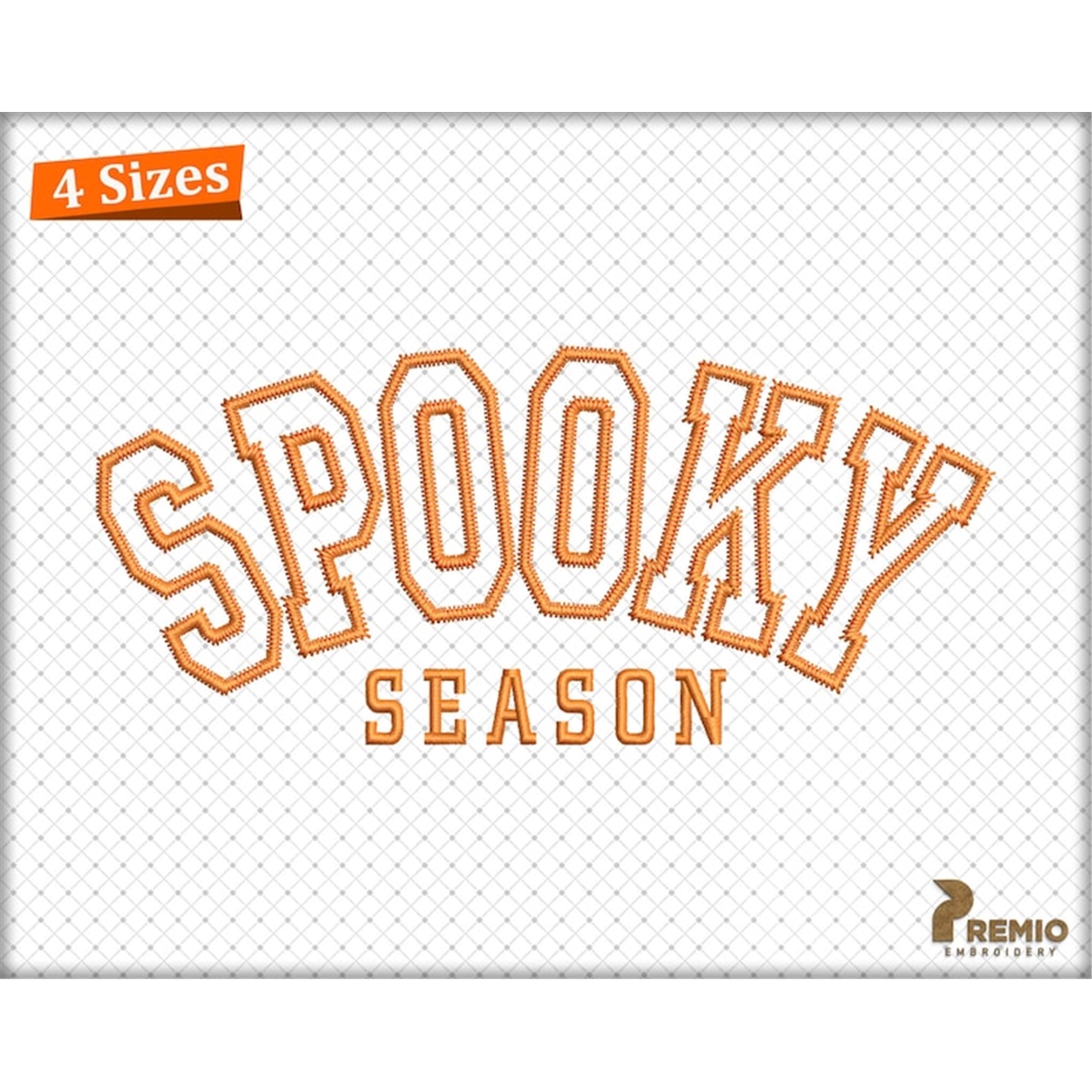 Spooky Season Embroidery Design, Retro Trendy Halloween Embr | Inspire ...