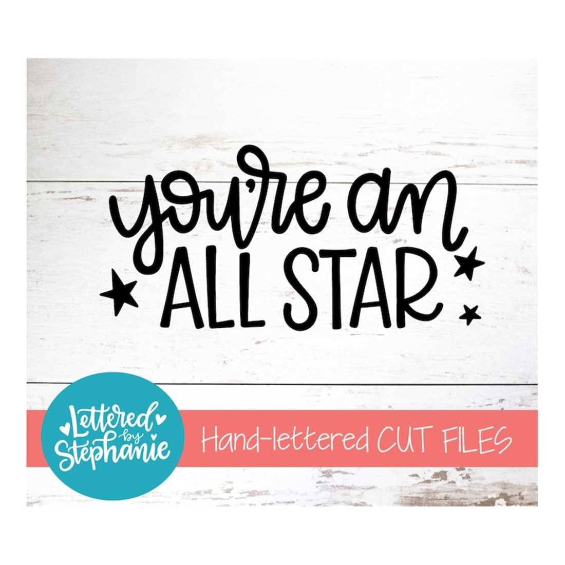 You're an all star, SVG Cut File, digital file, svg, nursery - Inspire ...