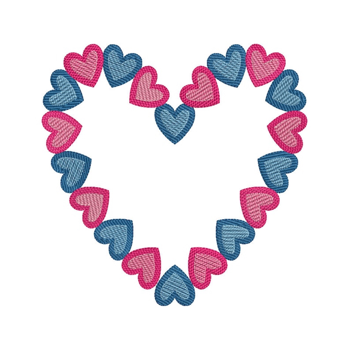 Heart embroidery designs, Love Heart Machine Embroidery Desi | Inspire ...