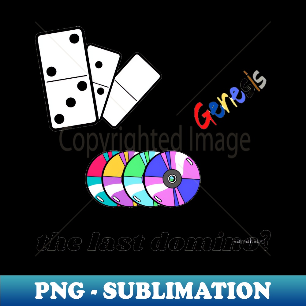 The Last Domino Genesis - Modern Sublimation PNG File - Capt | Inspire Uplift