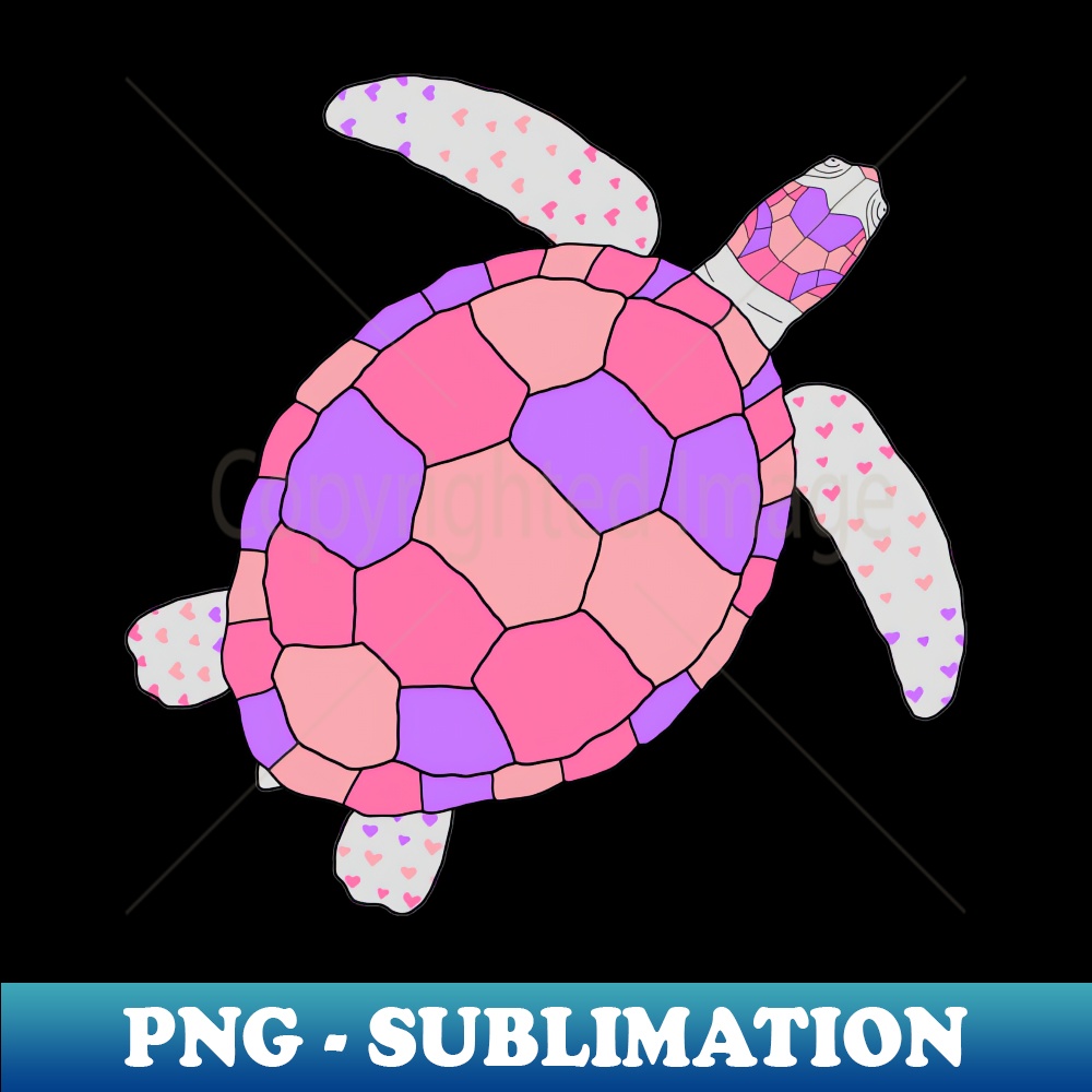 Pink turtles - PNG Transparent Sublimation Design - Perfect | Inspire ...