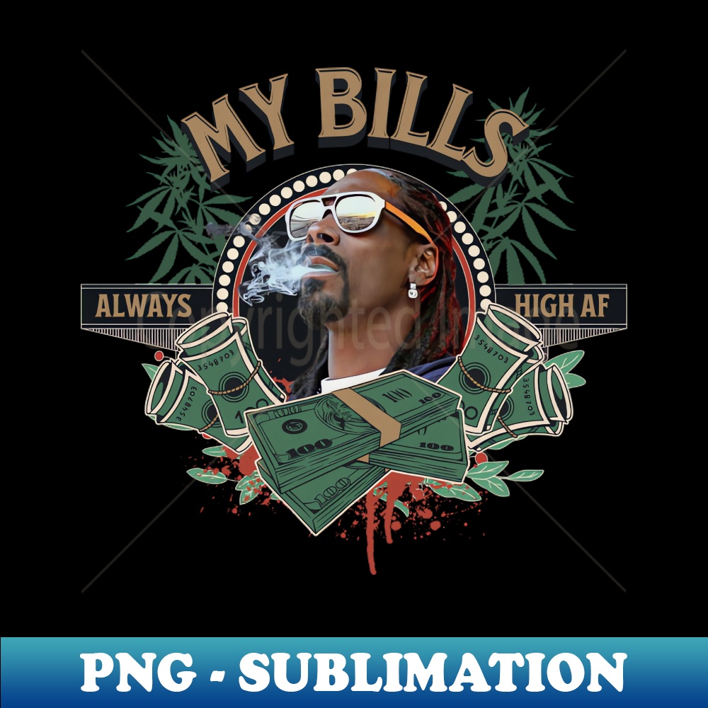 Funny Snoop Dogg Smoking Shirt - Doggy Dogg High Bills - Uni | Inspire ...