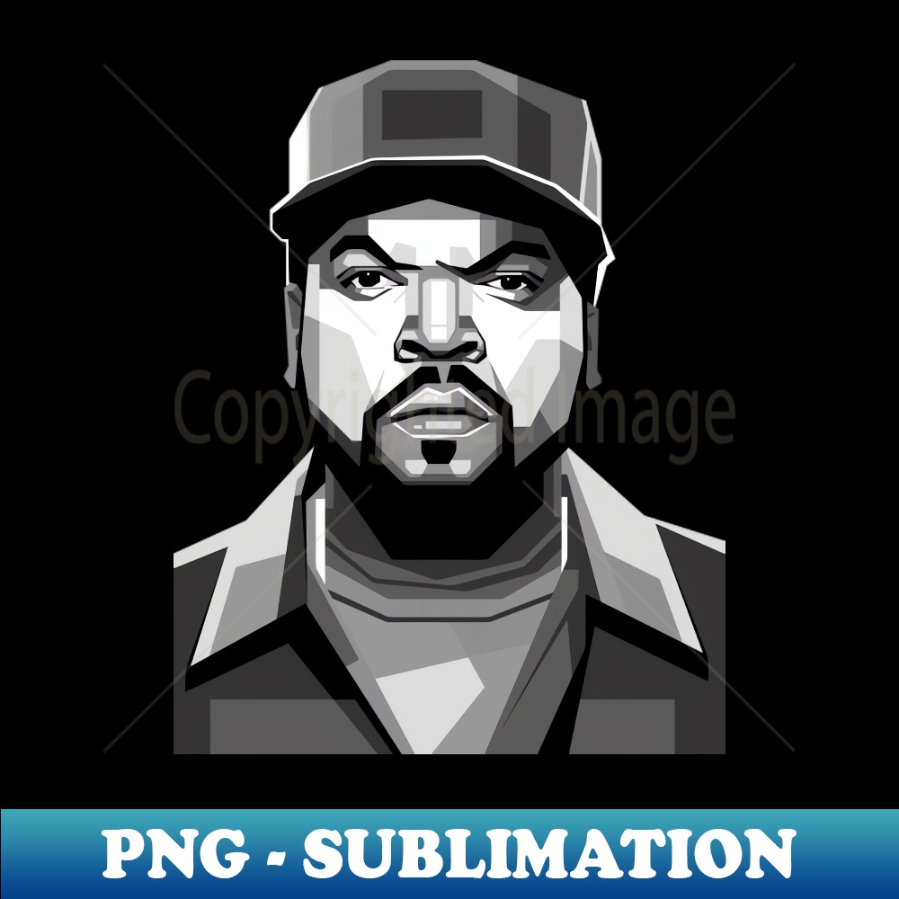Ice Cube Rapper - Instant PNG Sublimation Download - Unleash | Inspire ...