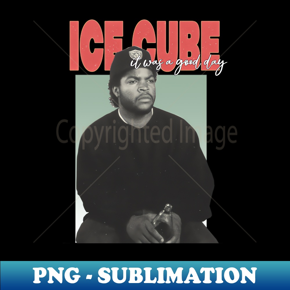 Ice Cube - High-Resolution PNG Sublimation File - Create wit - Inspire ...