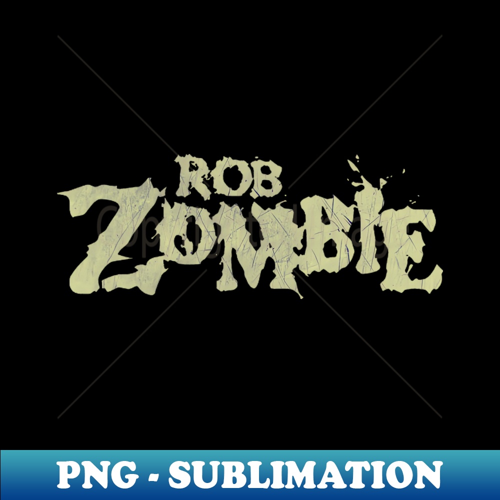 Rob Zombie Vintage - PNG Transparent Sublimation File - Unle | Inspire ...