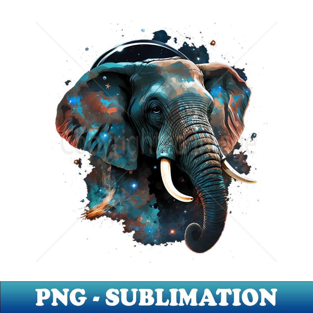 elephant - PNG Sublimation Digital Download - Vibrant and Ey - Inspire ...