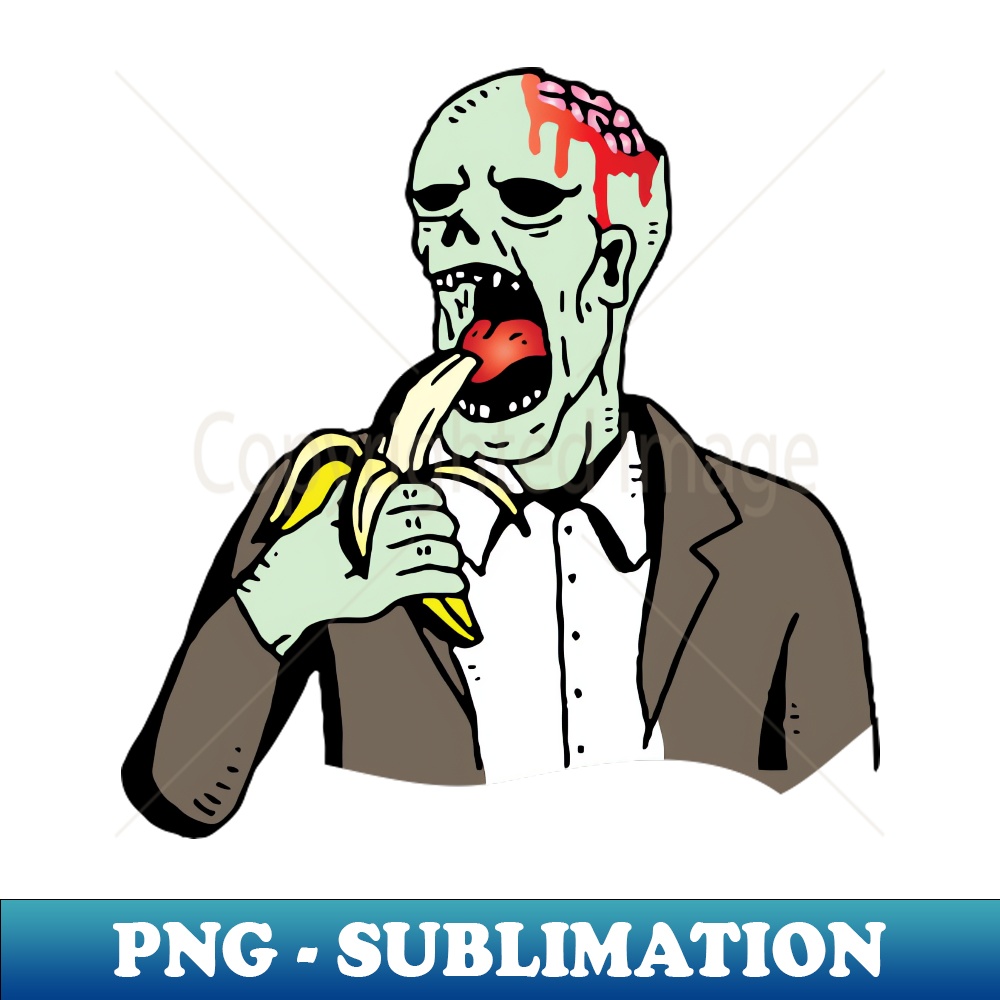 vegan zombie eating fruits and vegetables - Instant PNG Subl | Inspire ...
