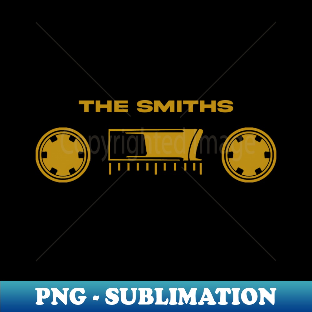 60s cassette with text The Smiths - PNG Transparent Sublimat - Inspire ...