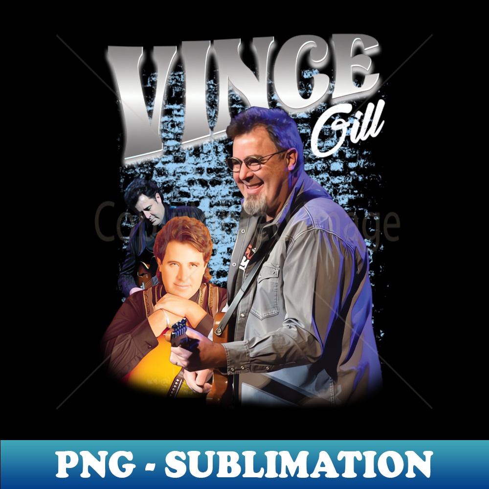 Bootleg Vince Country Gill - PNG Sublimation Digital Downloa | Inspire ...