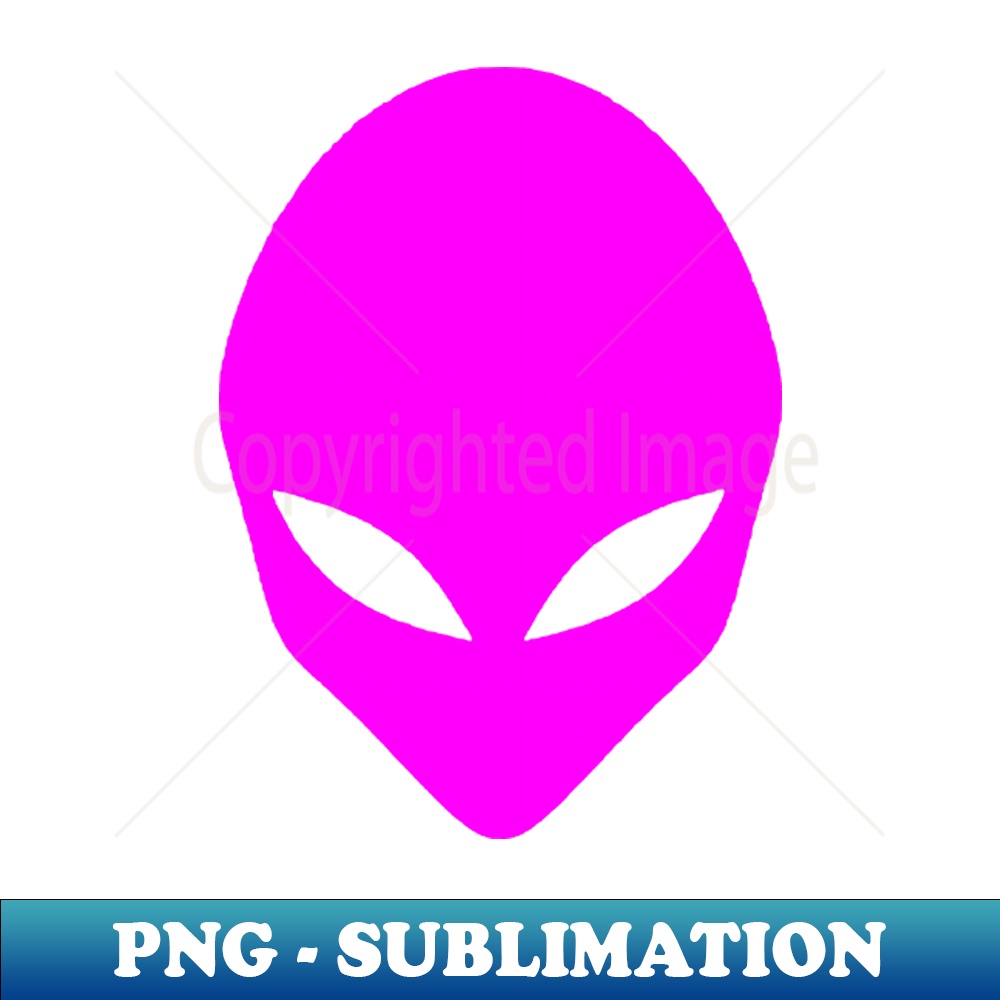 Alien Face - PNG Transparent Digital Download File for Subli | Inspire ...