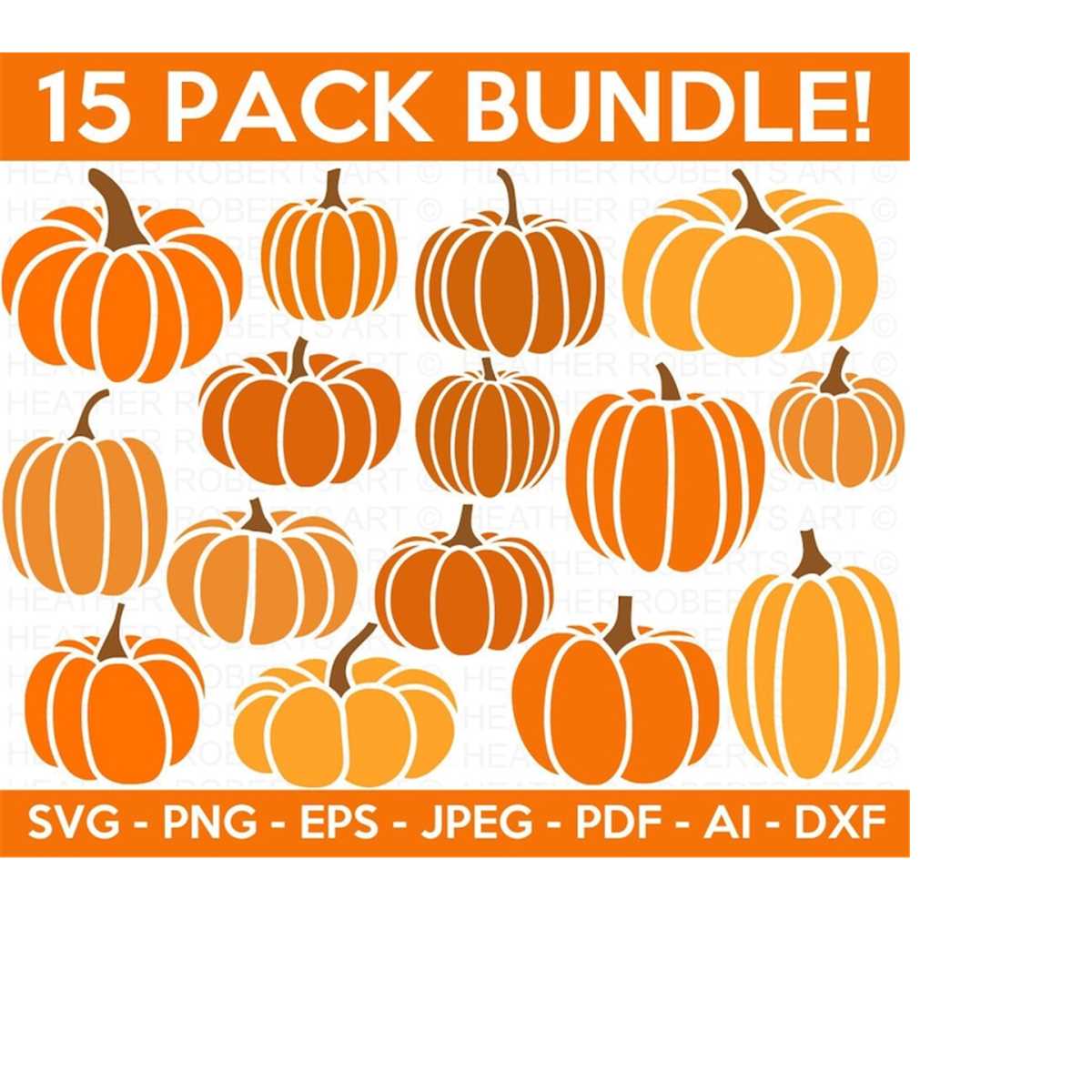 Pumpkin SVG Bundle, Pumpkin SVG, Pumpkin Vector, Halloween S | Inspire ...