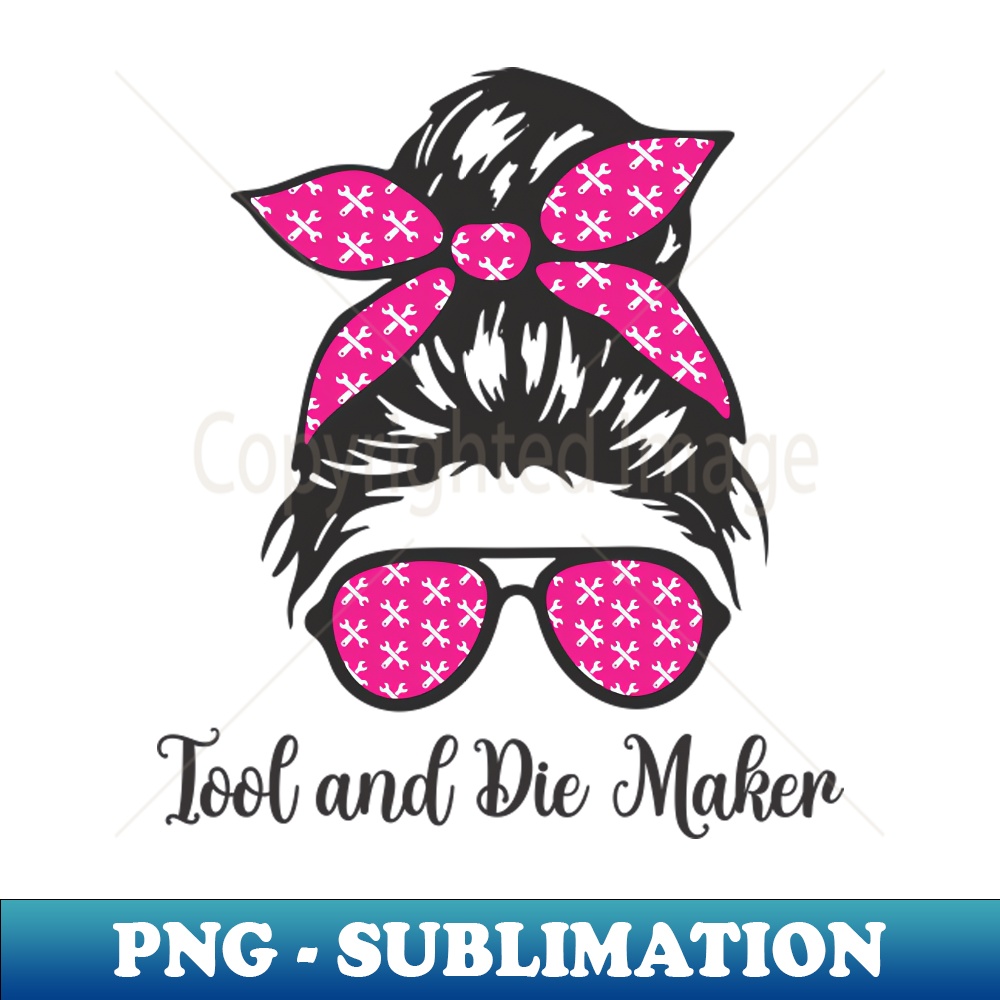 Machining Messy Bun Machinist Tool and Die Maker - Elegant S - Inspire ...