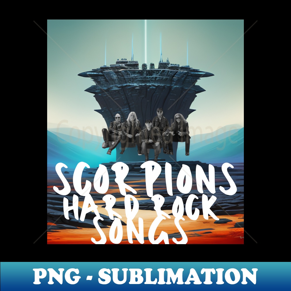 Scorpions Hard Rock Songs - Sublimation-Ready PNG File - Unl - Inspire ...