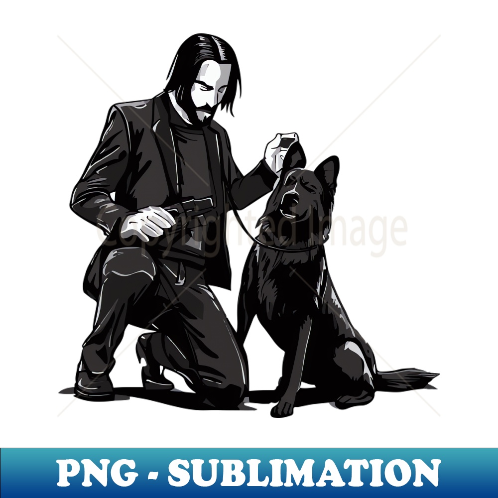 John Wick - PNG Transparent Digital Download File for Sublim - Inspire ...