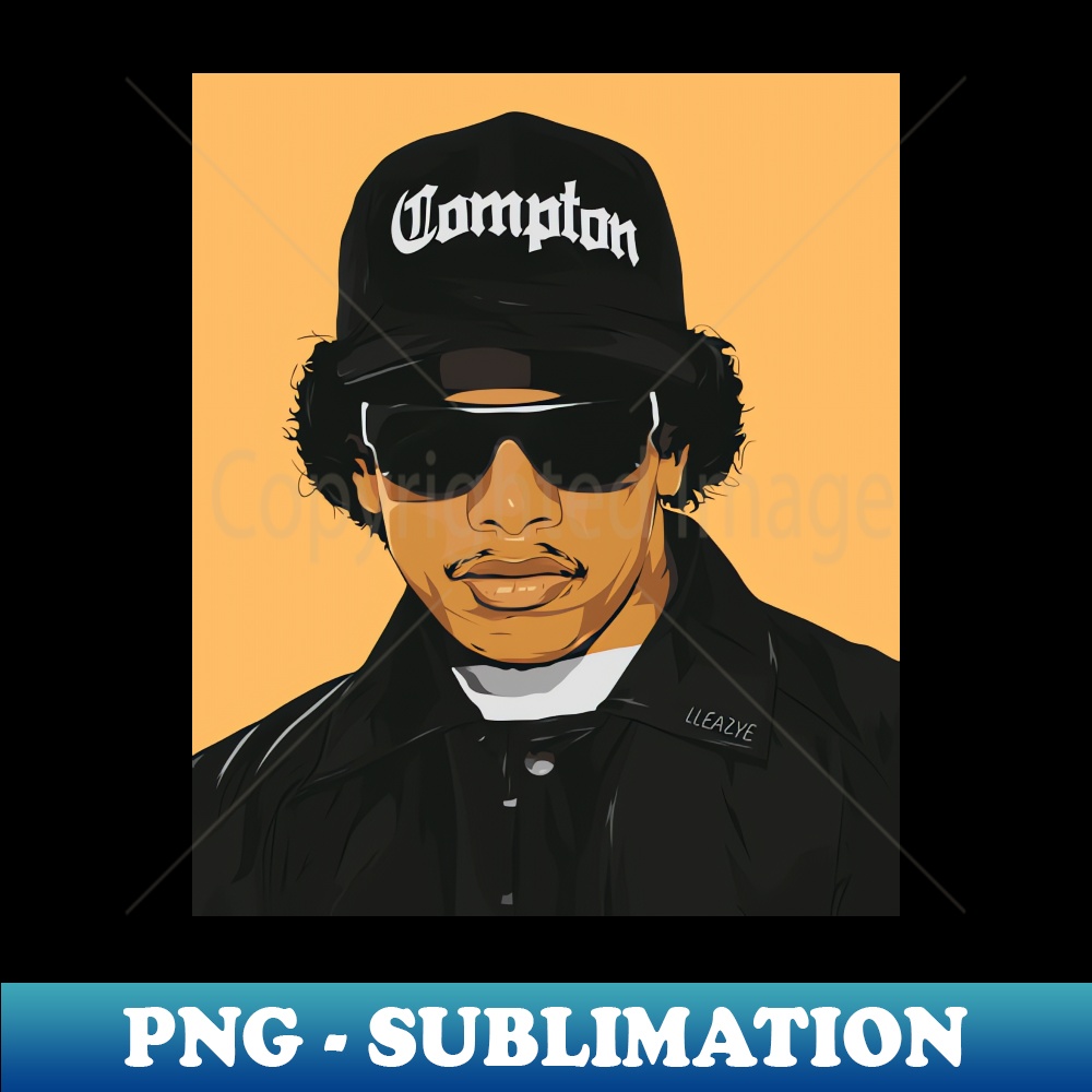Eazy-E - High-Resolution PNG Sublimation File - Capture Imag | Inspire ...