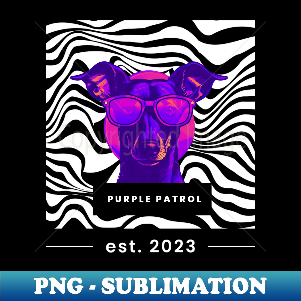 Purple patrol - Exclusive PNG Sublimation Download - Bring Y - Inspire Uplift