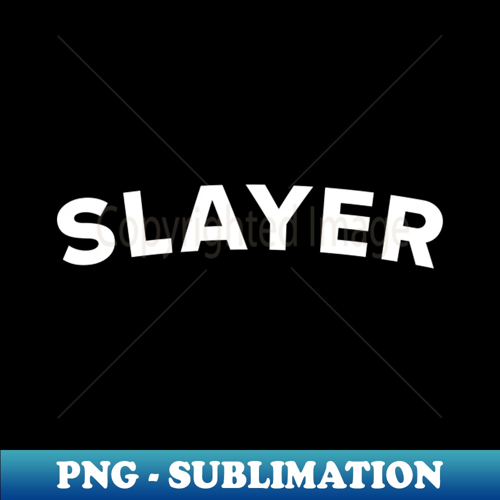 Slayer - Creative Sublimation PNG Download - Bold & Eye-catc - Inspire ...