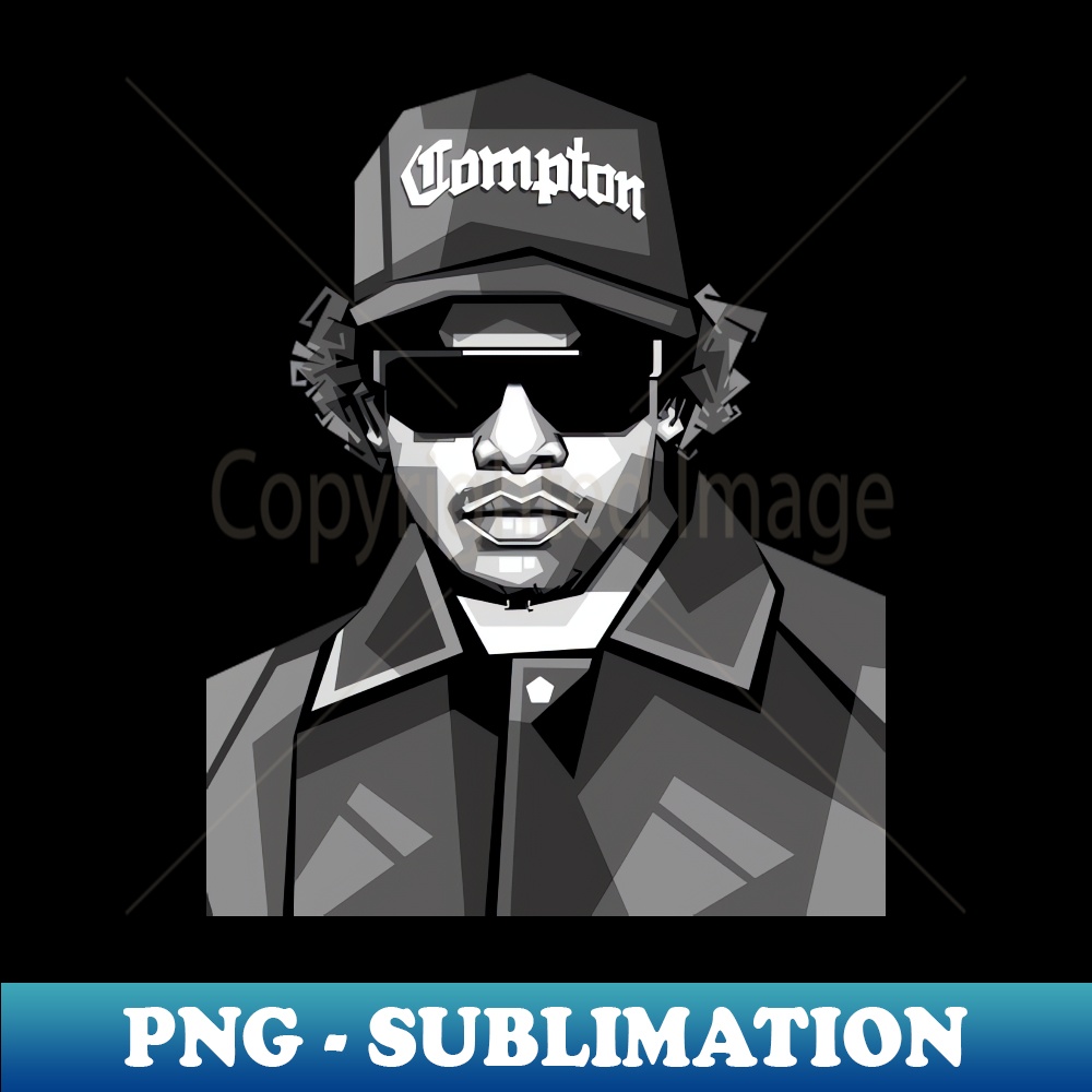 American Rapper Eazy-E Black and White - Unique Sublimation | Inspire ...