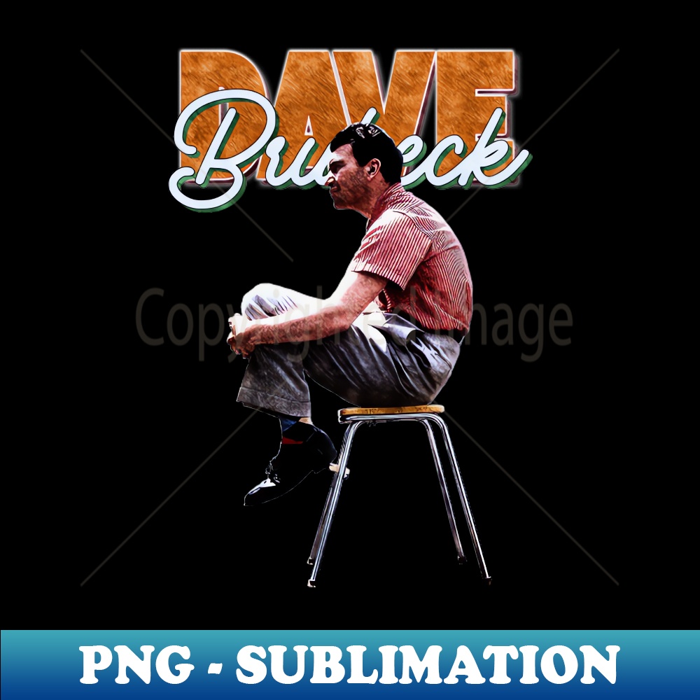 Dave Brubeck Bootleg - Sublimation-Ready PNG File - Unleash - Inspire ...