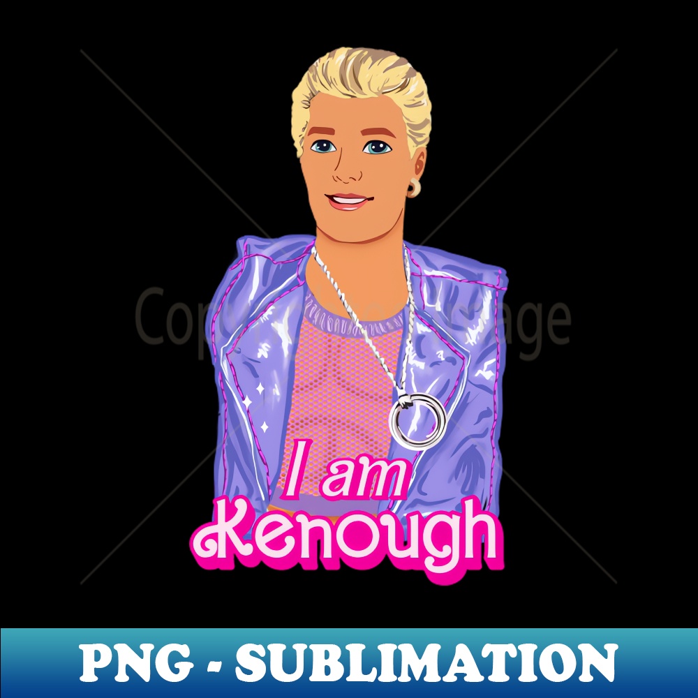 I am Kenough Magic Earring Ken - Exclusive PNG Sublimation D | Inspire ...