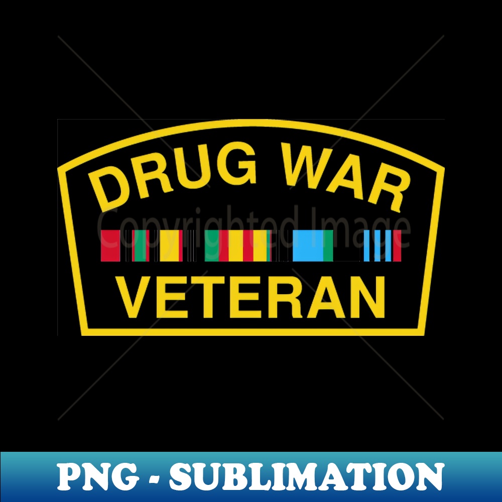Drug War Veteran T-Shirt - Signature Sublimation PNG File - | Inspire ...