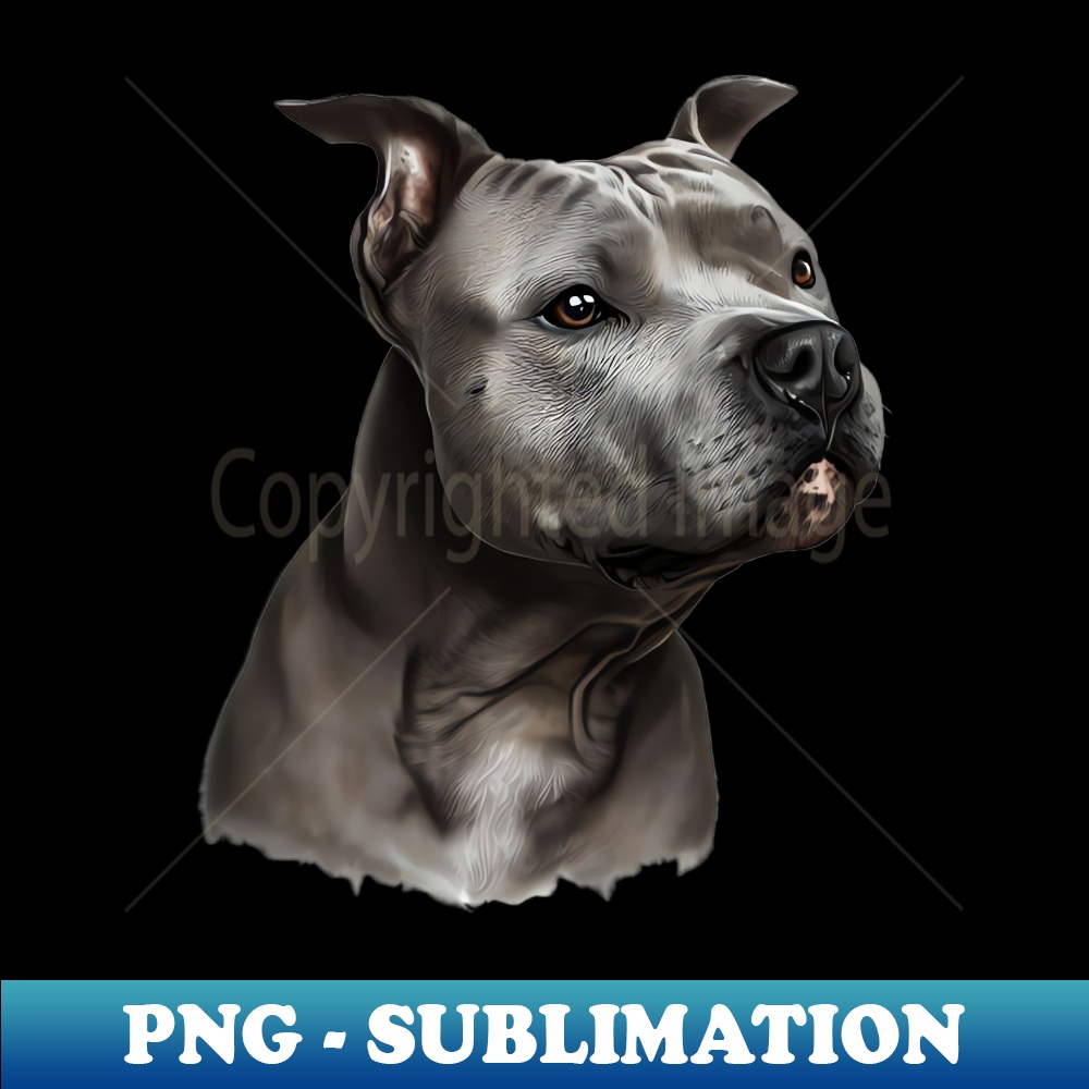 Animated realistic blue staffy - Stylish Sublimation Digital | Inspire ...