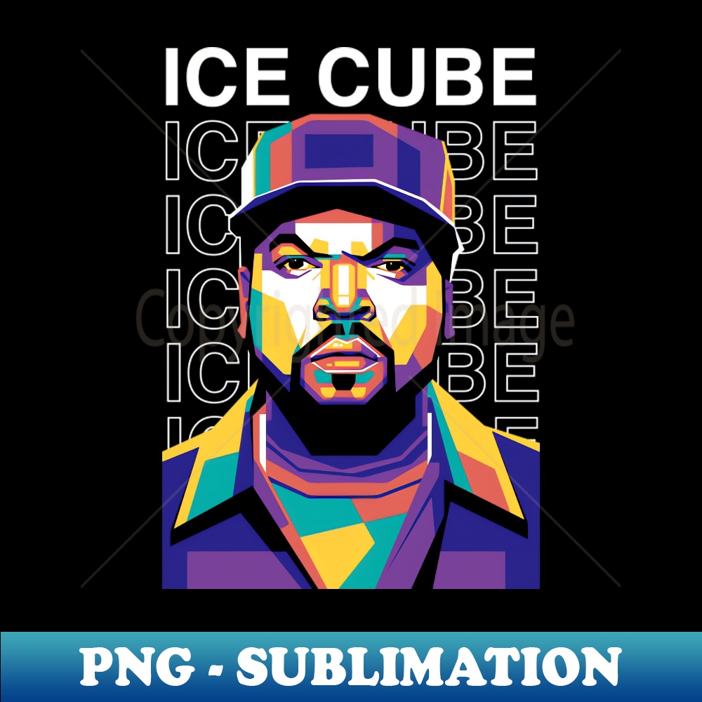 Rapper Ice Cube - Exclusive PNG Sublimation Download - Bold | Inspire ...