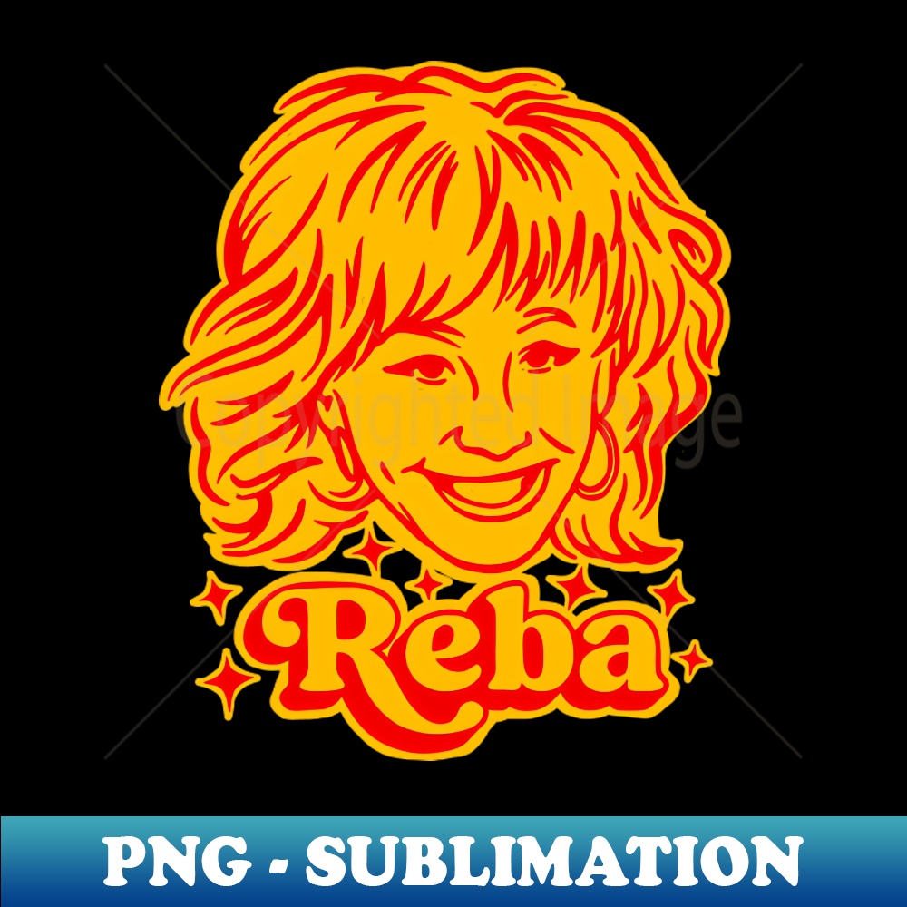 reba - Sublimation-Ready PNG File - Stunning Sublimation Gra - Inspire ...