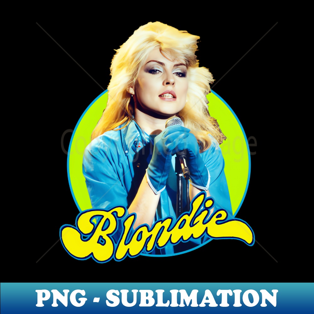 Blondie - High-Resolution PNG Sublimation File - Perfect for - Inspire ...