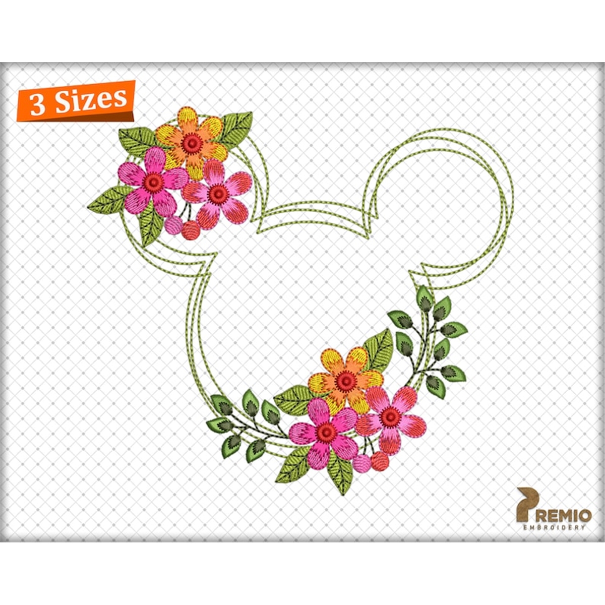 Spring Embroidery designs,Hello Spring Embroidery, Spring Fl | Inspire ...