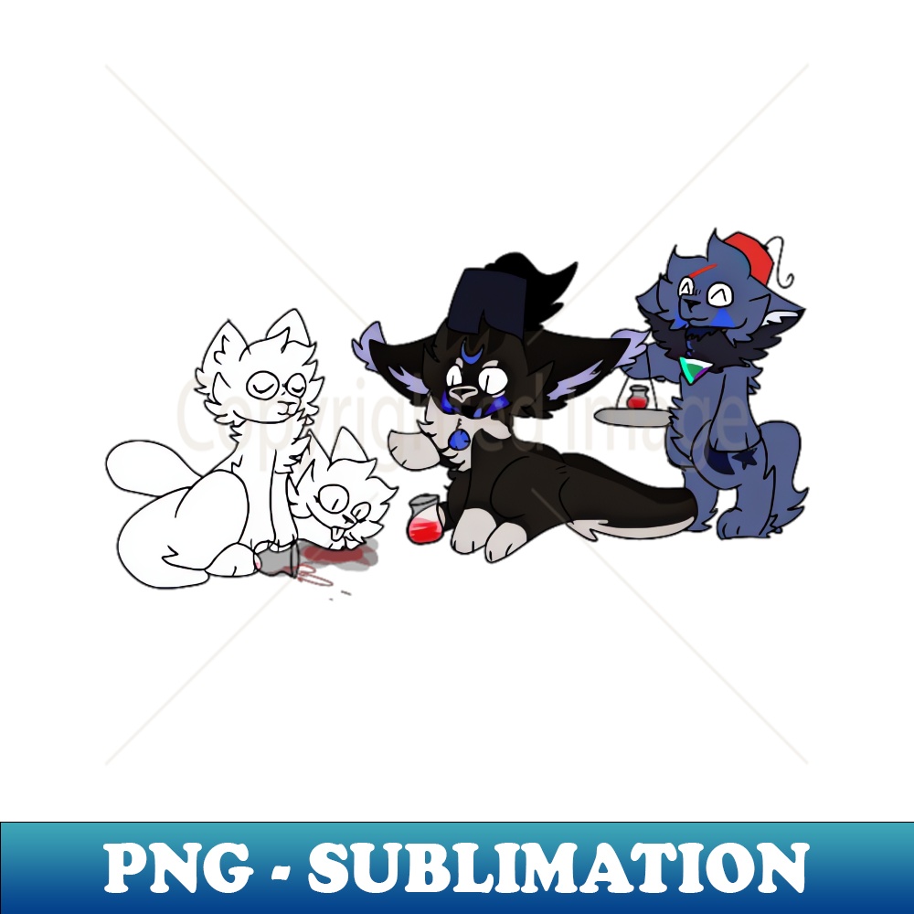 cat squad lets start a cult - PNG Transparent Sublimation F | Inspire ...