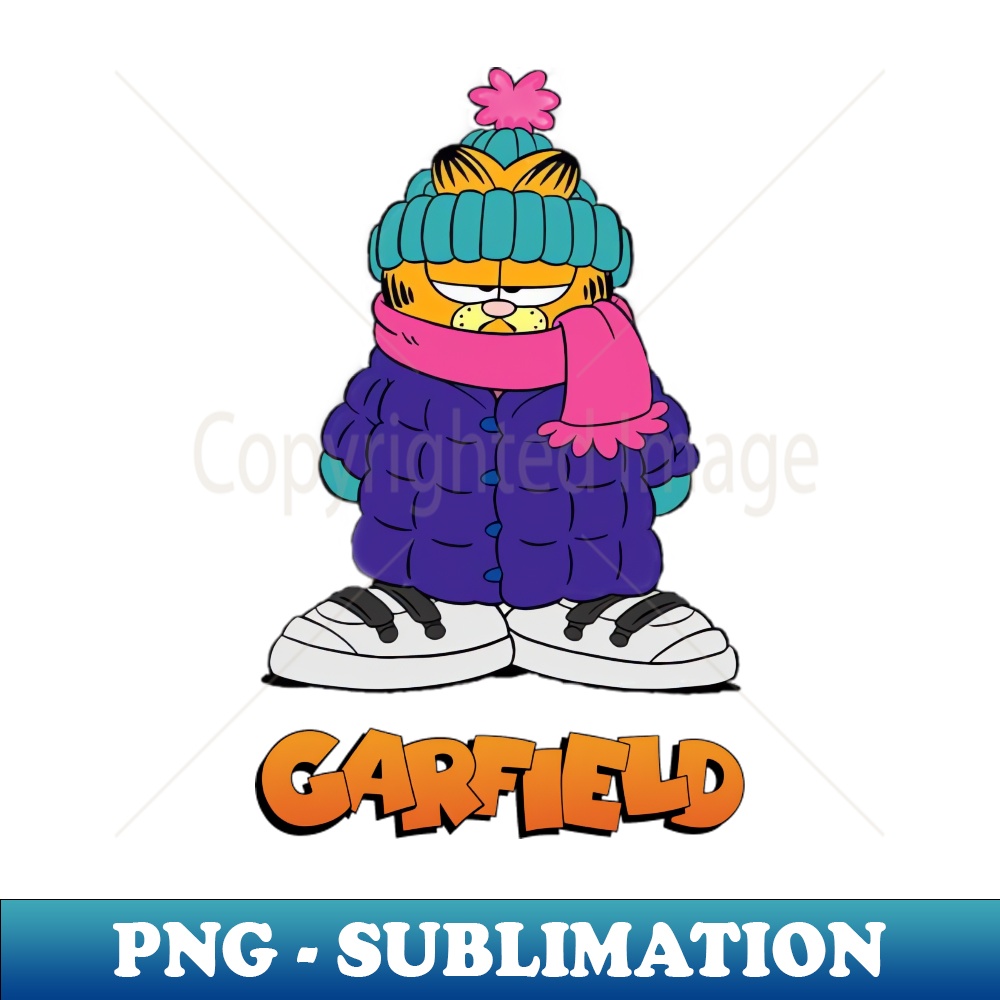 Garfield - High-Resolution PNG Sublimation File - Unleash Yo | Inspire ...