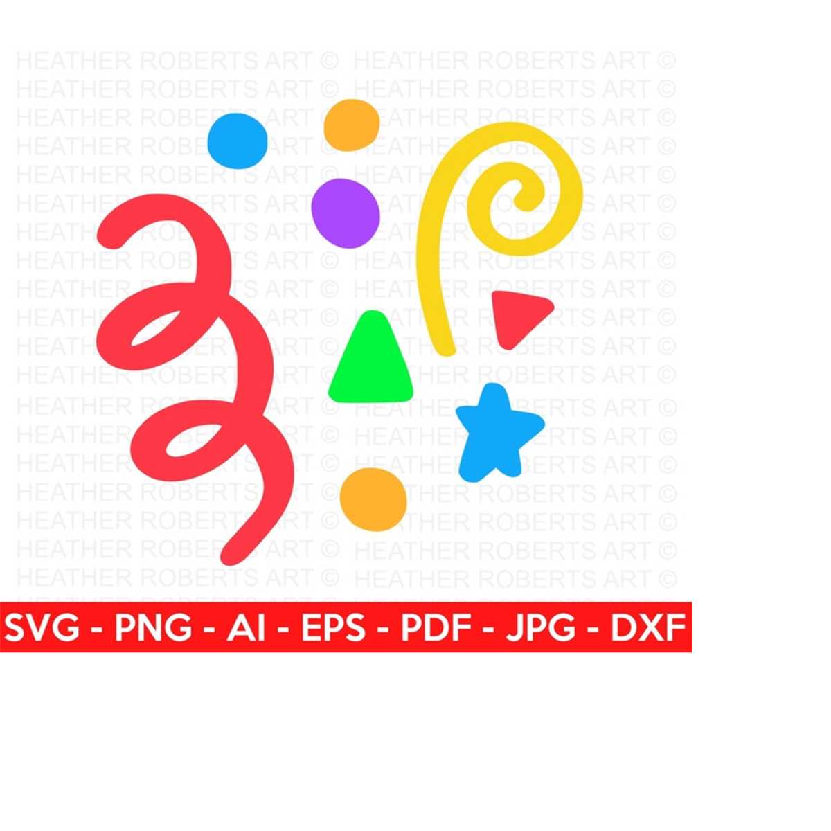 Confetti SVG, Congratulations Svg, Congrats Svg, Celebrate, | Inspire ...