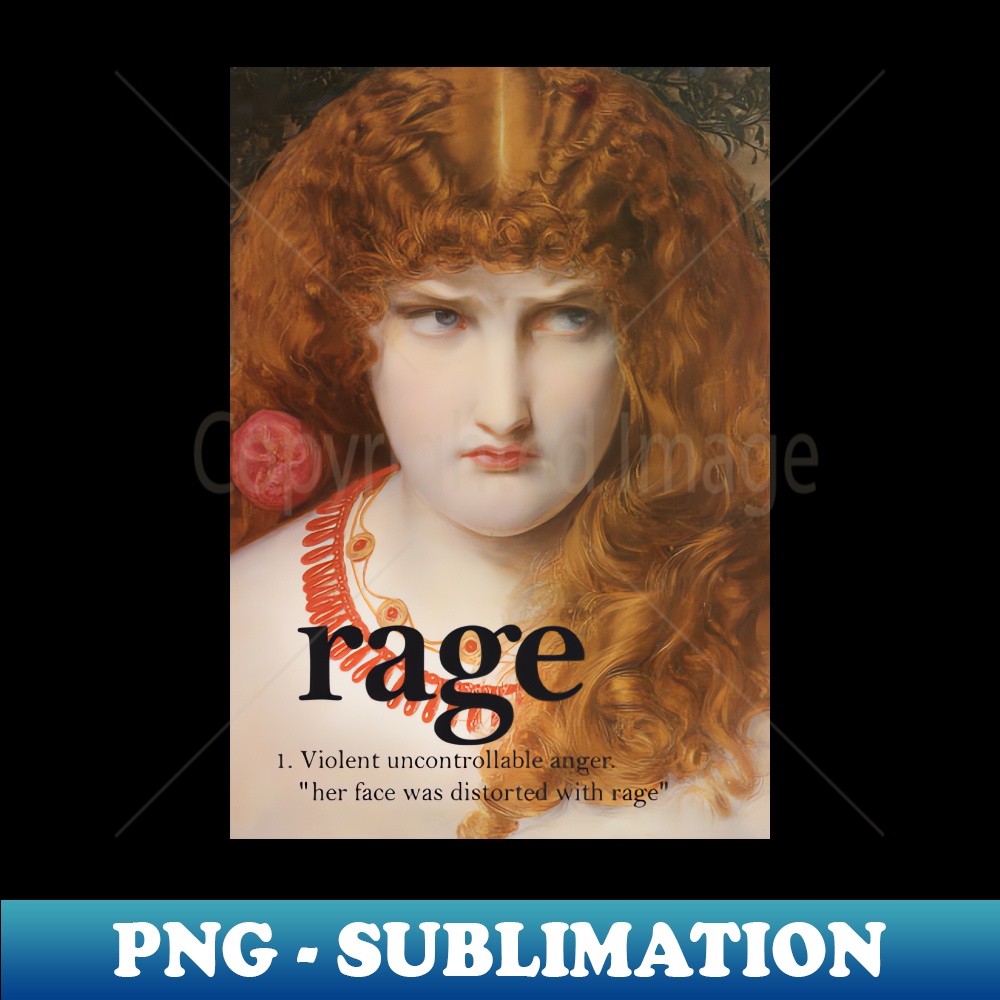 Rage girl - Unique Sublimation PNG Download - Revolutionize | Inspire ...