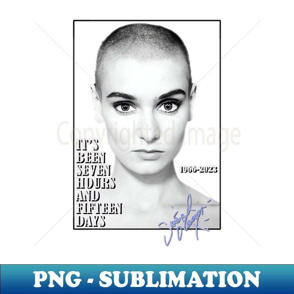 Irish Singer Sinead OConnor - PNG Transparent Sublimation Fi - Inspire ...