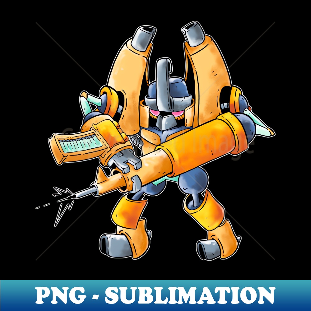 Mach Mech Micron The Sharpshooter - Sublimation-Ready PNG Fi | Inspire ...