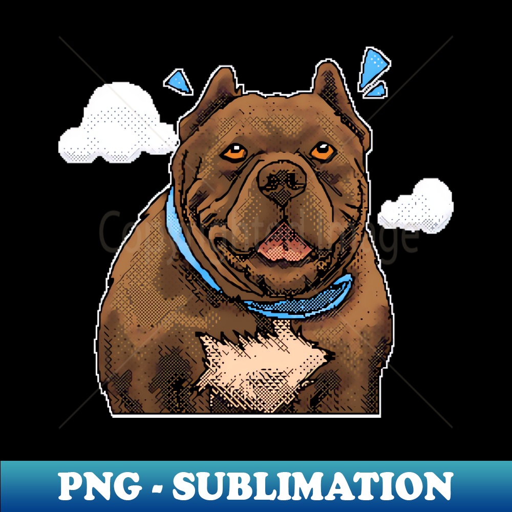 Pixel pitbull - Elegant Sublimation PNG Download - Transform - Inspire ...