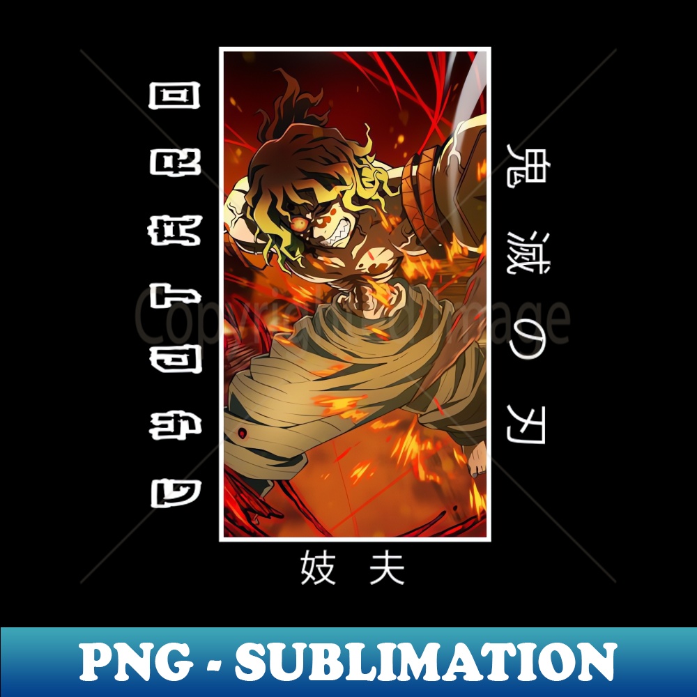 Gyutaro - Demon Slayer - Sublimation-Ready PNG File - Unleas | Inspire ...