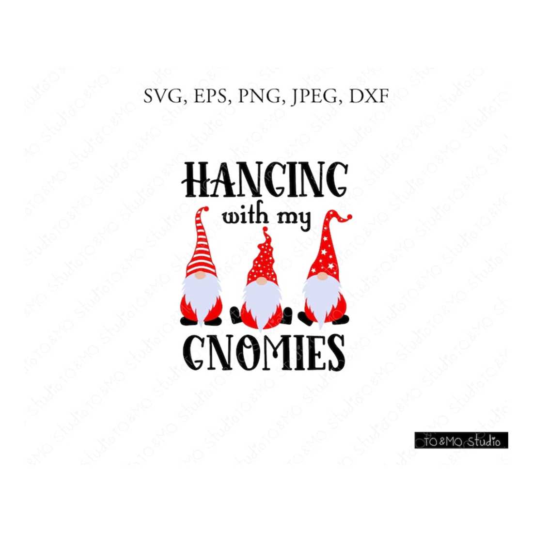 Hanging with my Gnomies Svg, Gnomies SVG, Christmas SVG, Chr | Inspire ...