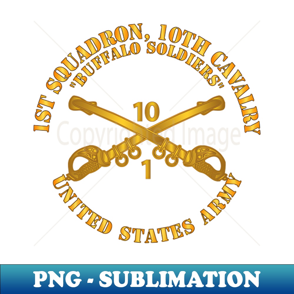 1st Squadron 10th Cav Regt - Buffalo Soldiers w Cav Br - PNG | Inspire ...