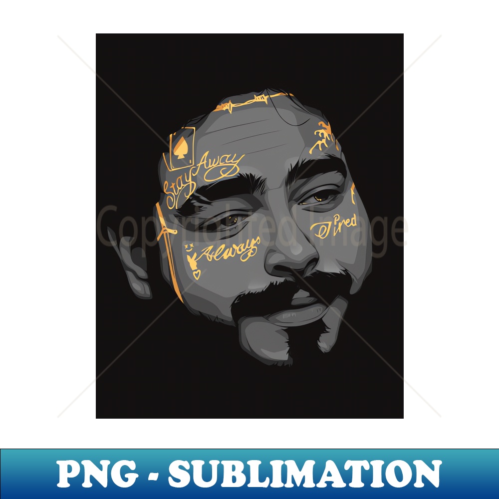 Post Malone Graphic - Stylish Sublimation Digital Download - | Inspire ...